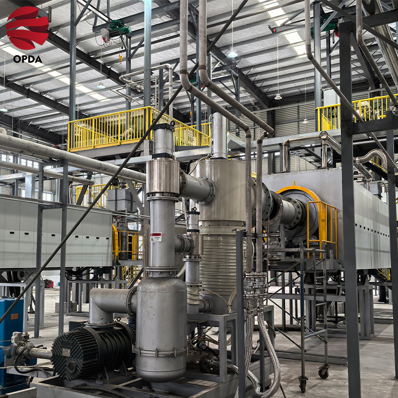 Uniform Heat Conduction Rotary Kiln Furnace Supports Natural Gas Fuel ...