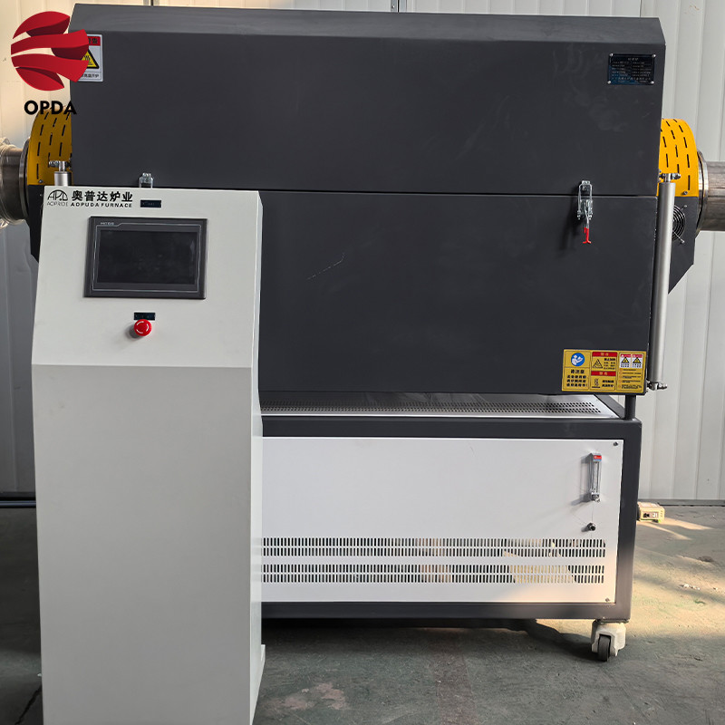 High Temperature Horizontal Tube Furnace Layout Quartz Vertical Tubular ...